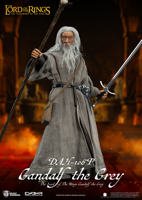 Gandalf the Grey DAH-106P Dynamic 8ction Heroes Figure - Spec Fiction Shop