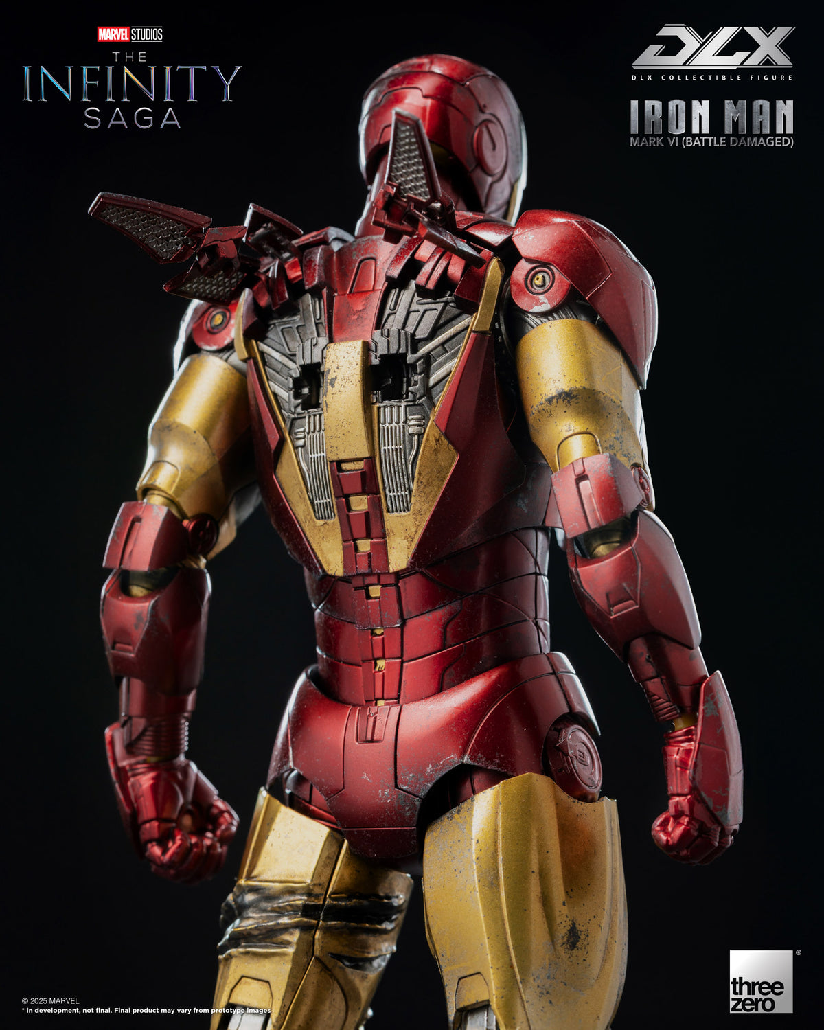 The Infinity Saga - Iron Man Mark 6 DLX (Battle Damaged) Figure - Spec ...