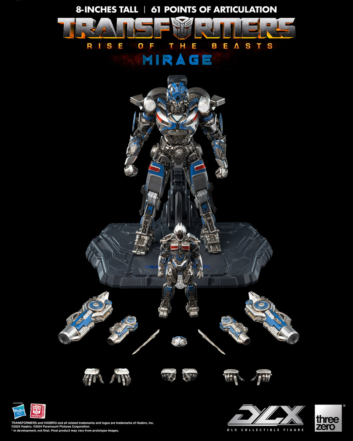 Transformers: Rise of the Beasts - Mirage DLX Figure - Spec Fiction Shop