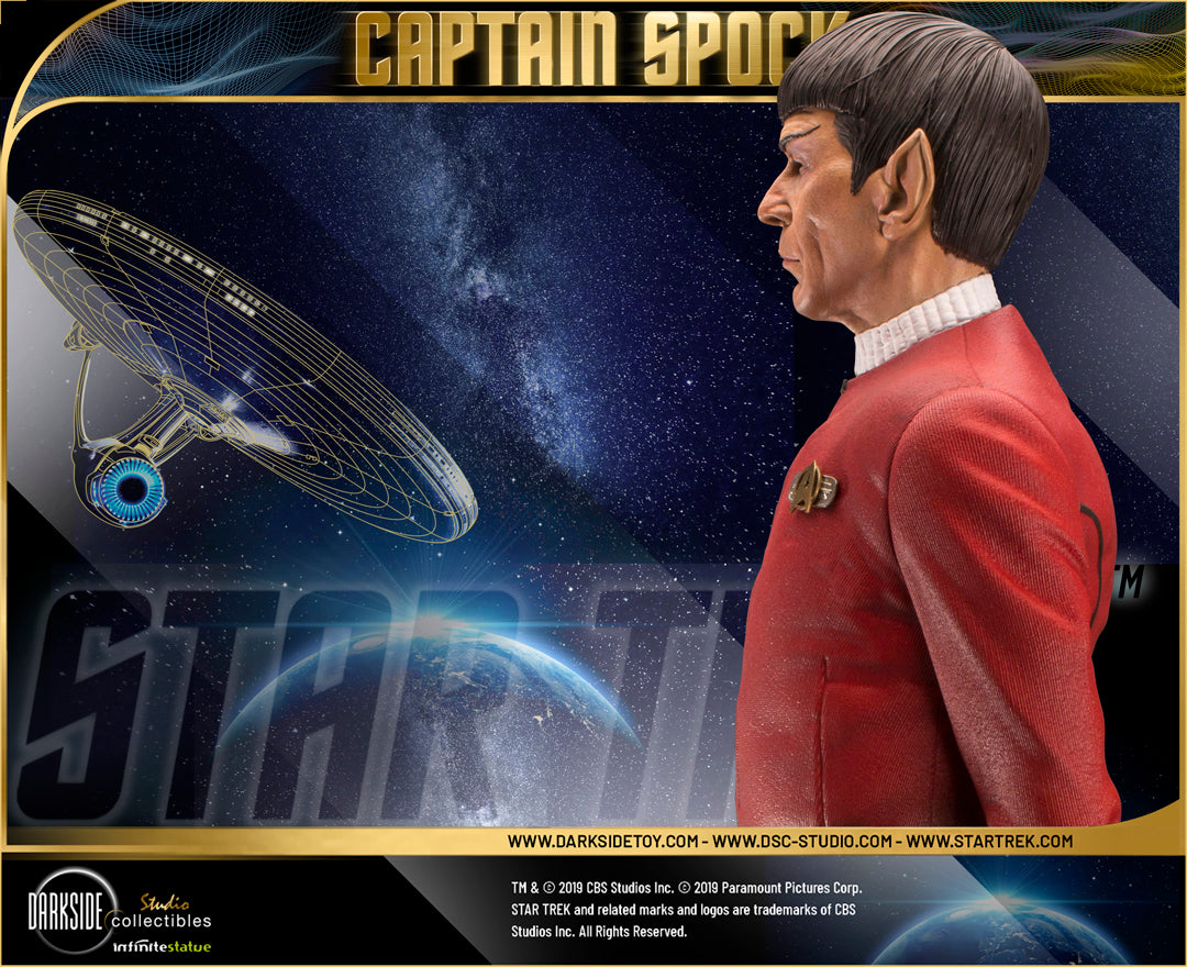 Captain Spock Exclusive (Leonard Nimoy) 1/3 Scale Statue - Spec Fiction ...