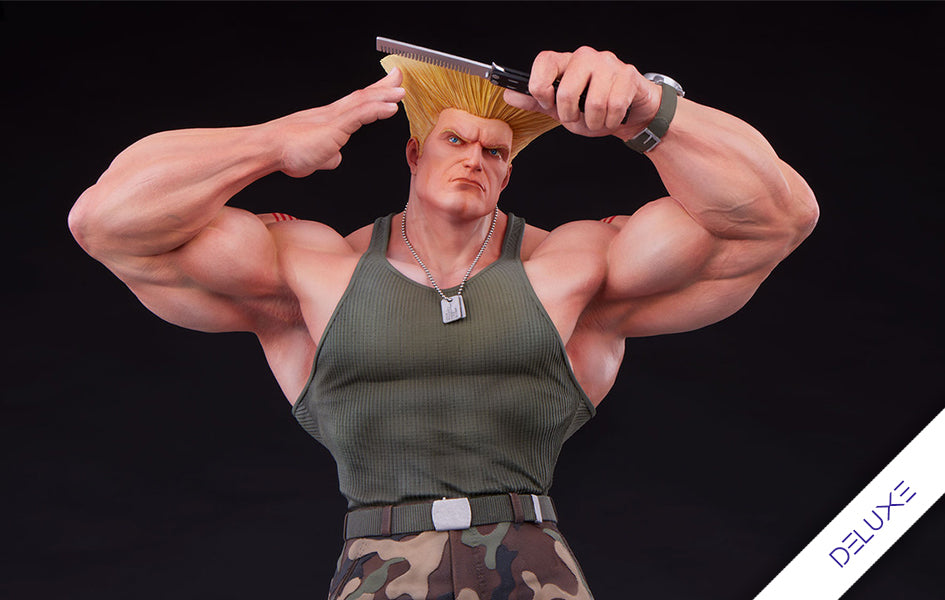 Street Fighter 6 - Guile 1/4 Scale Statue Deluxe Version - Spec Fiction ...