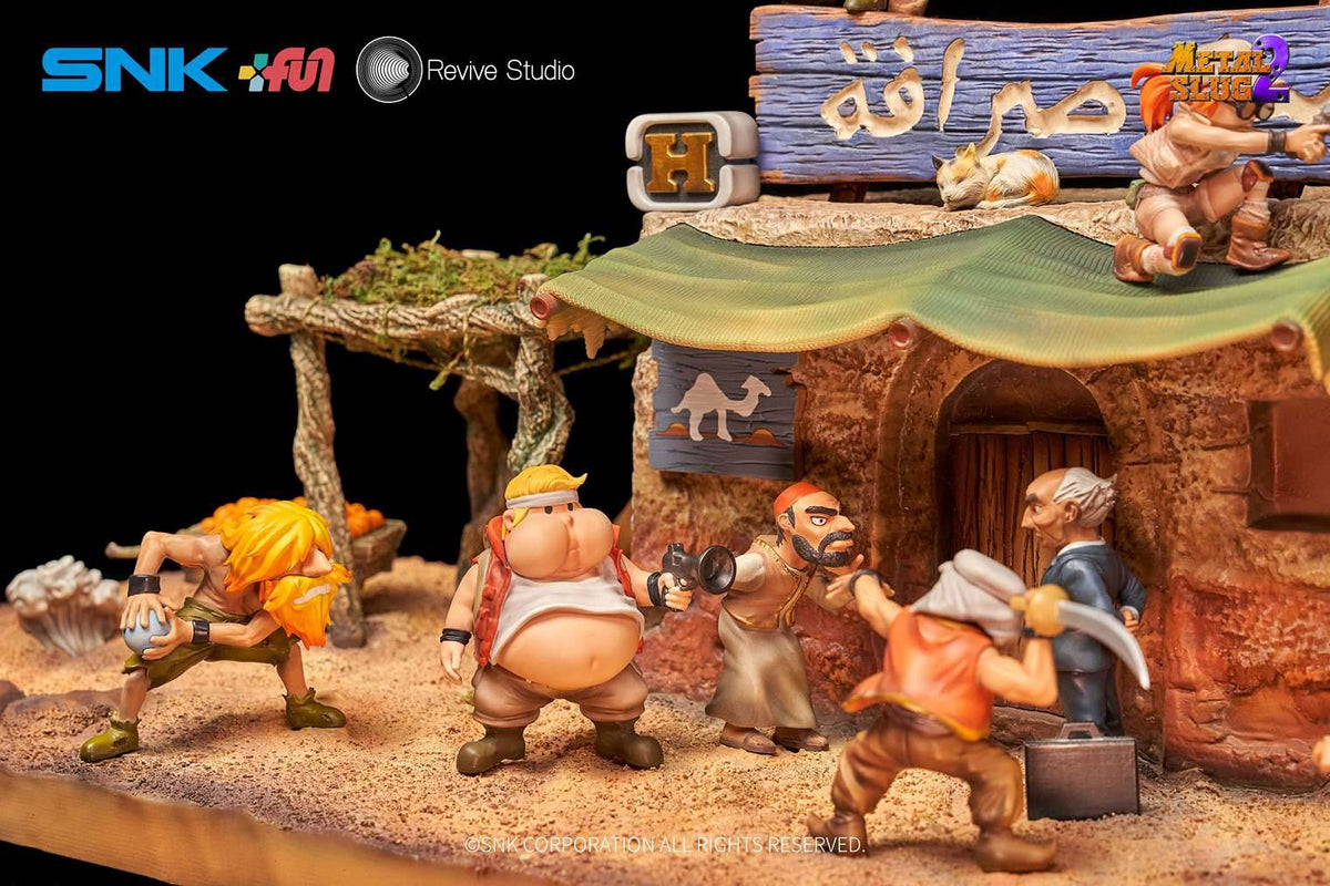 Metal Slug 2 - Mission 1 Diorama - Spec Fiction Shop