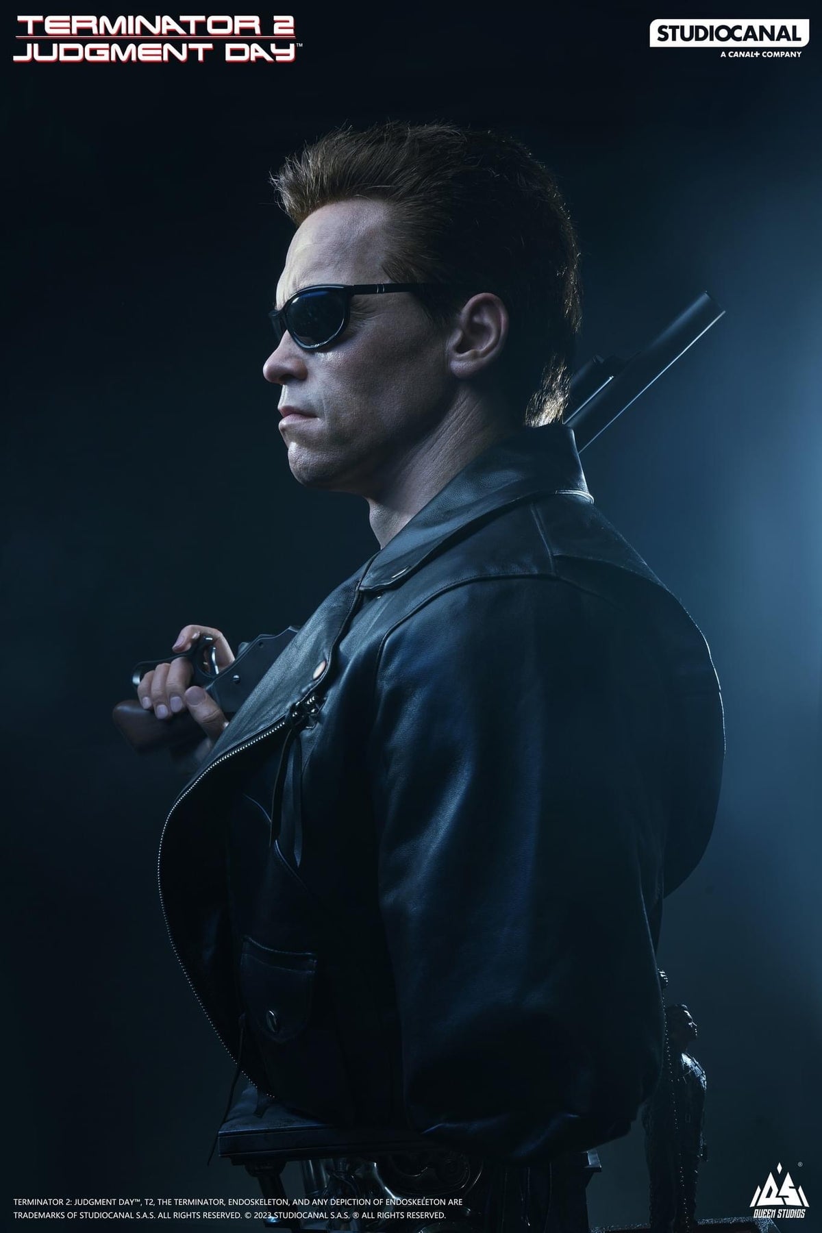 T-800 Ver. 2 (Static) Life-Size Bust - Spec Fiction Shop