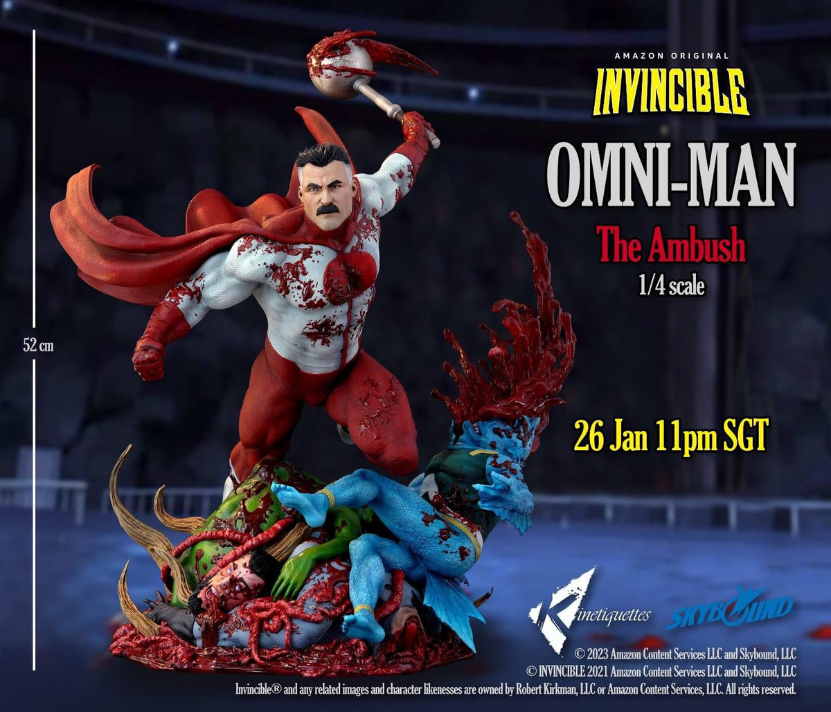 Invincible - Omni Man 1/4 Scale Statue - Spec Fiction Shop