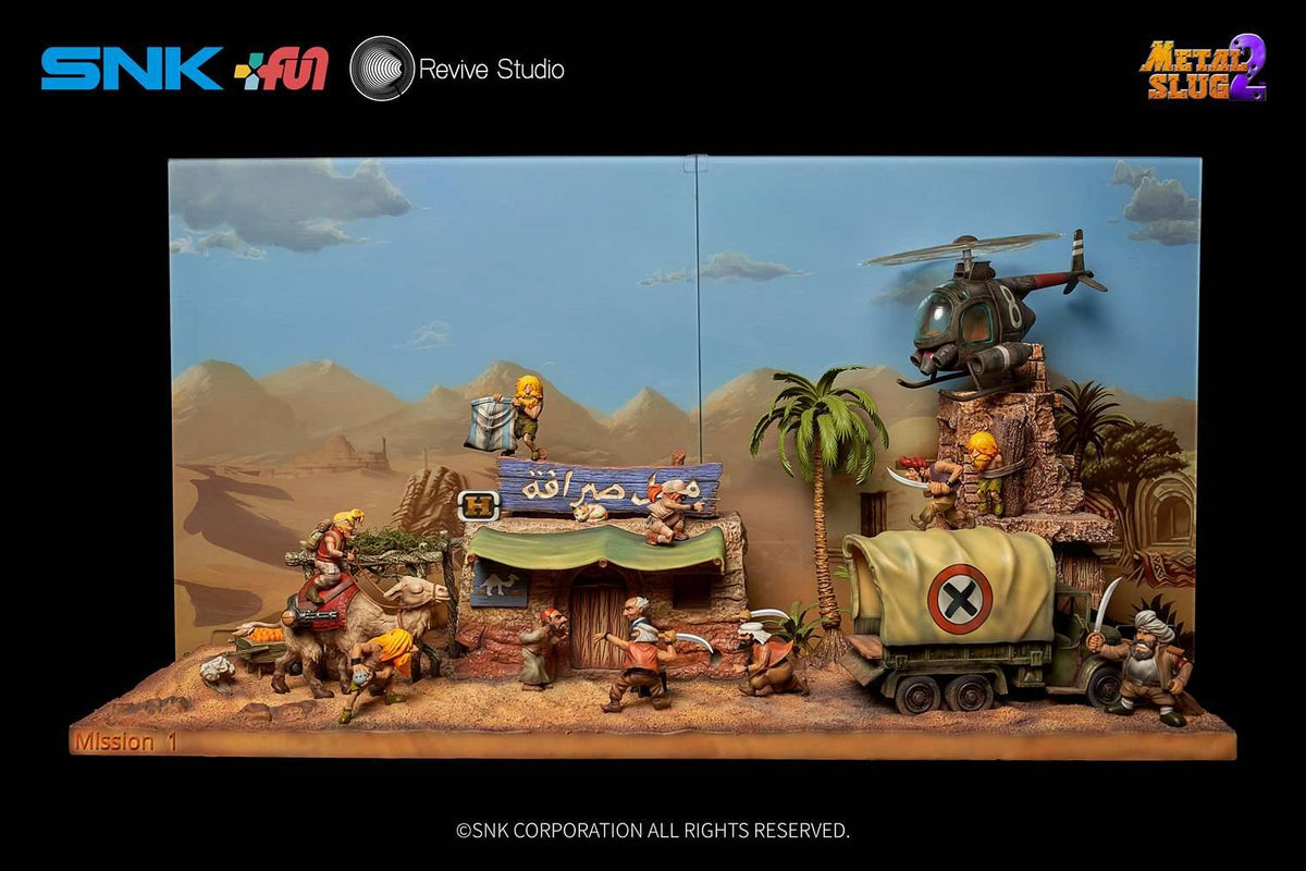 Metal Slug 2 - Mission 1 Diorama - Spec Fiction Shop