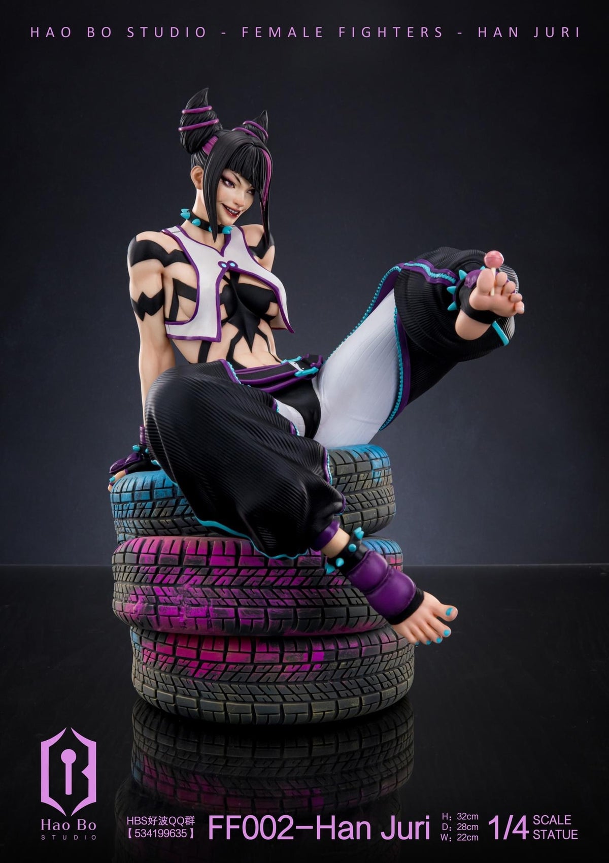 FF002 Juri Han 1/4 Scale Statue - Spec Fiction Shop
