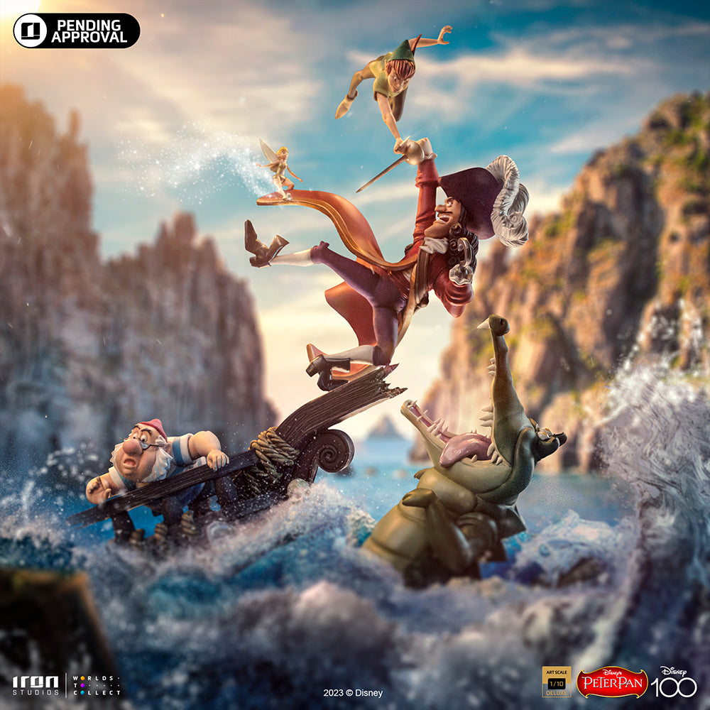 Peter Pan vs. Captain Hook Deluxe Art Scale 1/10 - Spec Fiction Shop