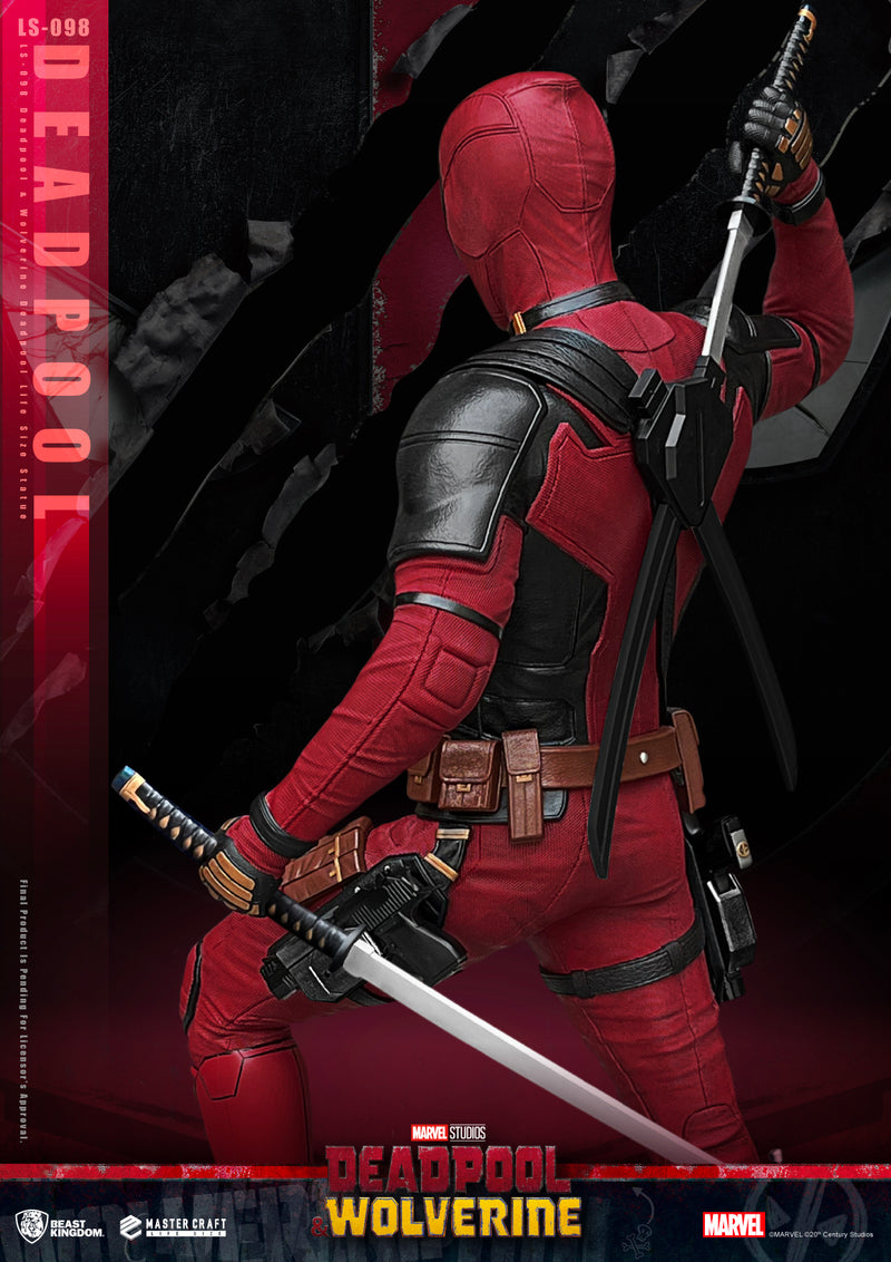 Deadpool & Wolverine - Deadpool LS-098 Life-Size Statue - Spec Fiction Shop