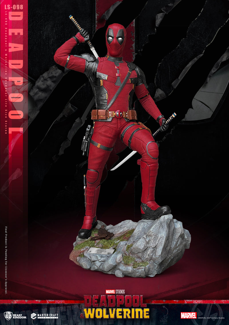 Deadpool & Wolverine - Deadpool LS-098 Life-Size Statue - Spec Fiction Shop