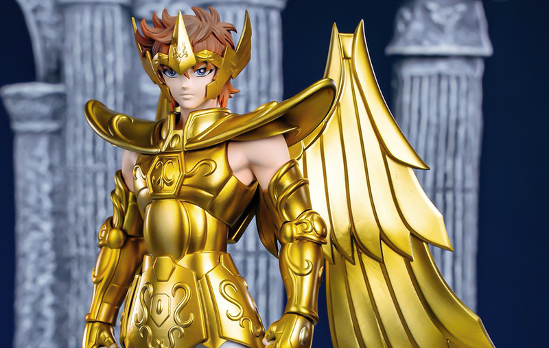 Saint Seiya - Aiolos Gold Saint Star Shine Series 1/12 Scale Figure ...