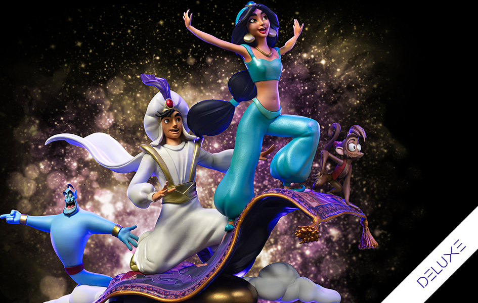 Aladdin & Jasmine Deluxe Art Scale 1/10 - Spec Fiction Shop
