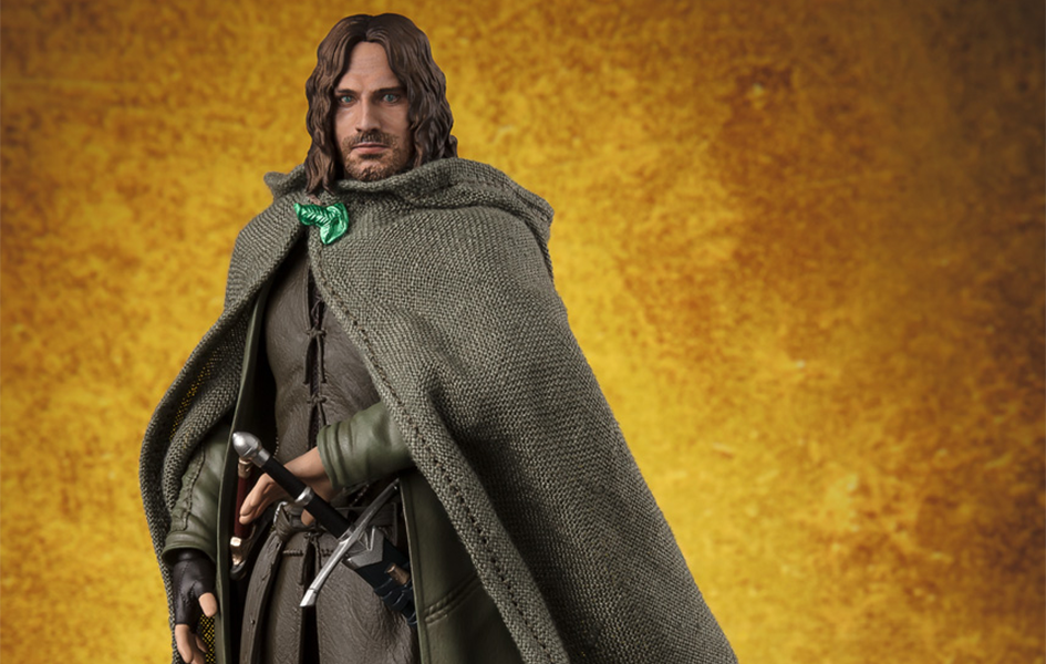 LOTR: The Fellowship of the Ring - Aragorn S.H. Figuarts Figure - Spec ...