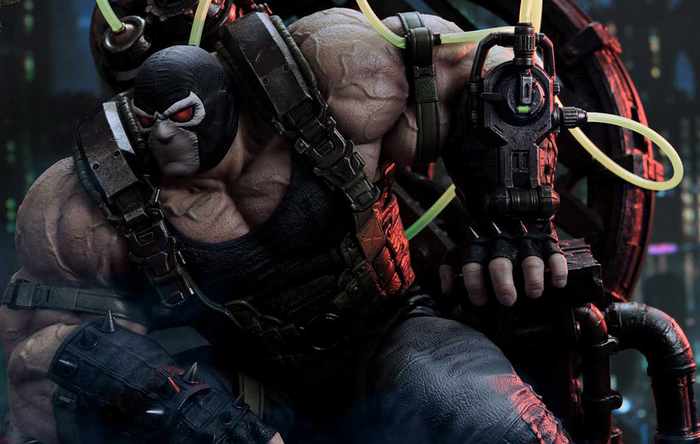 City of Bane - Bane on Throne (Deluxe Bonus) 1/4 Scale Statue - Spec ...