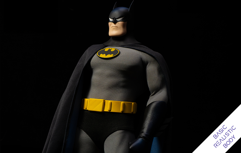 Batman: The Animated Series - Batman (Basic Realistic Body) 1/6 Scale ...