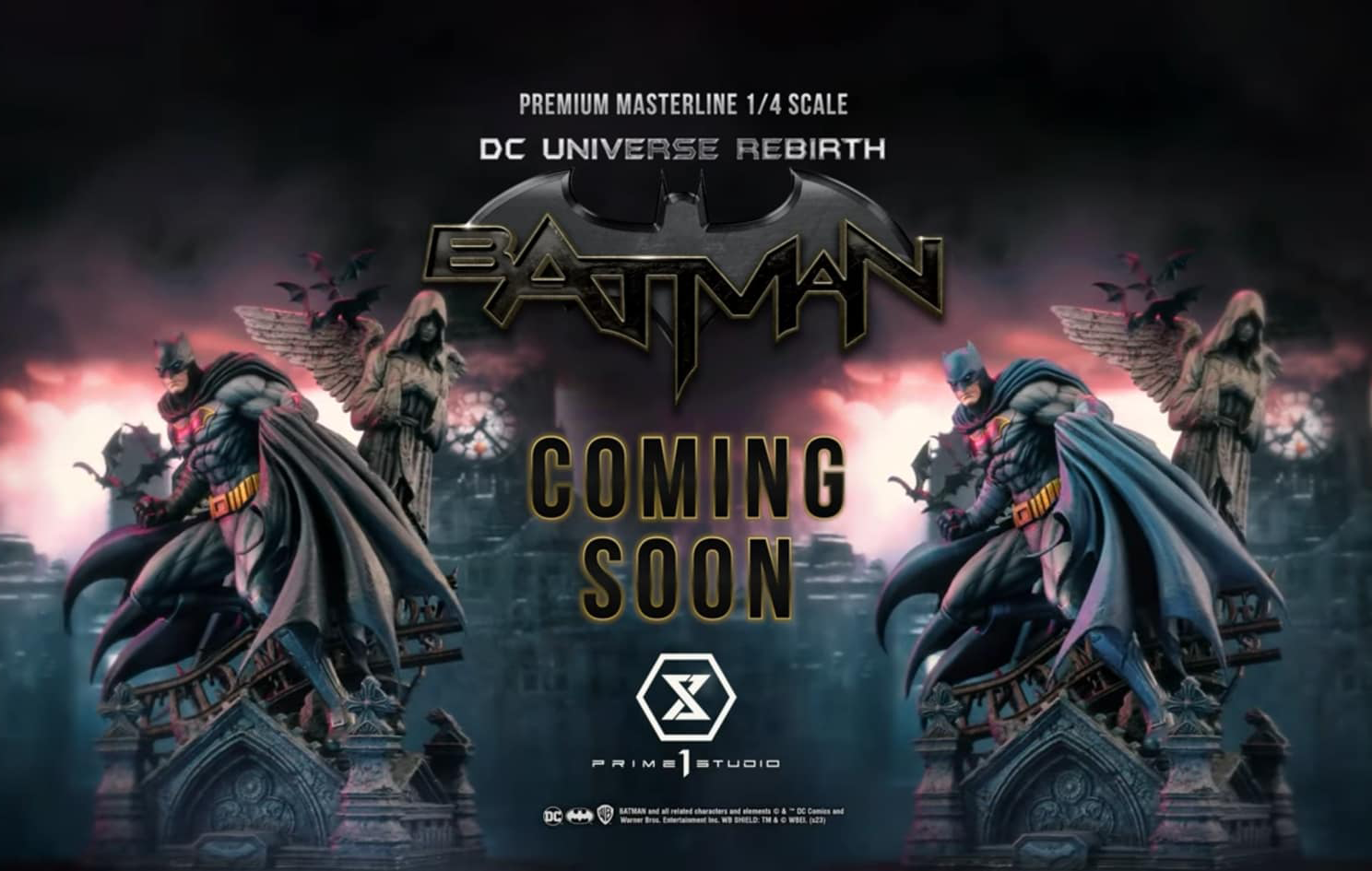 Batman Rebirth (Blue Version) 1/4 Scale Statue - Spec Fiction Shop