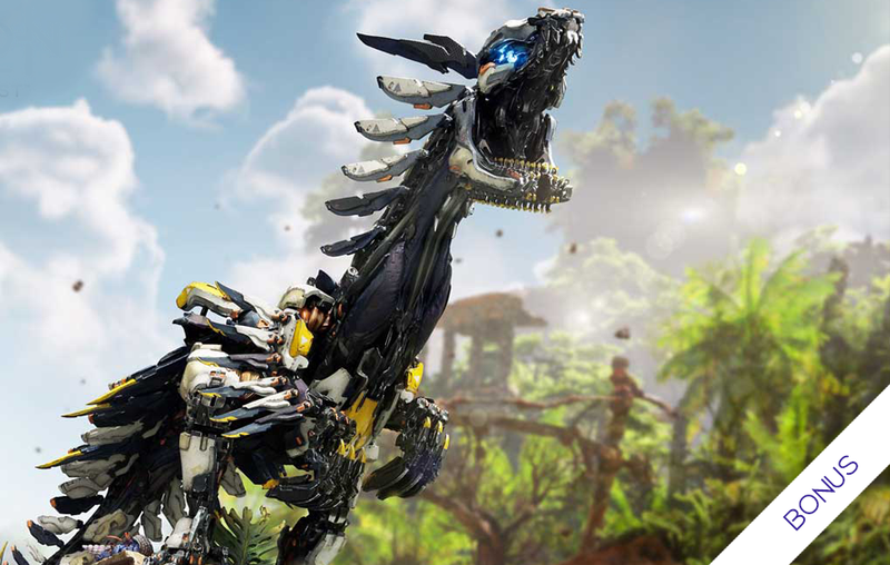 Horizon Forbidden West - Clawstrider (Bonus) 1/4 Scale Statue - Spec ...