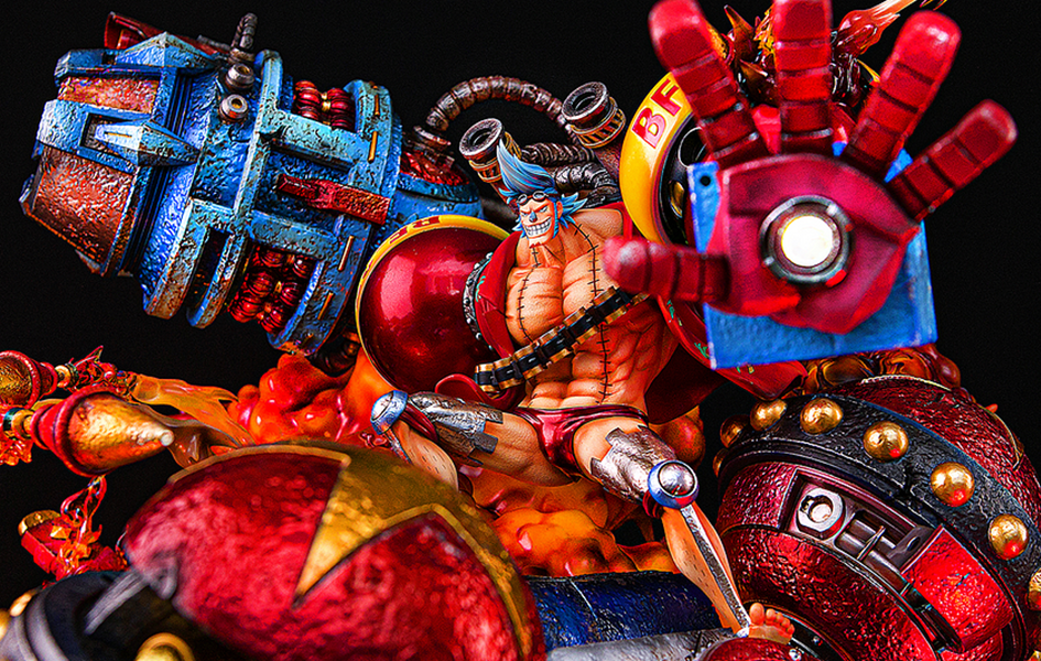 One Piece Statue Series 002 - Franky Statue - Spec Fiction Shop