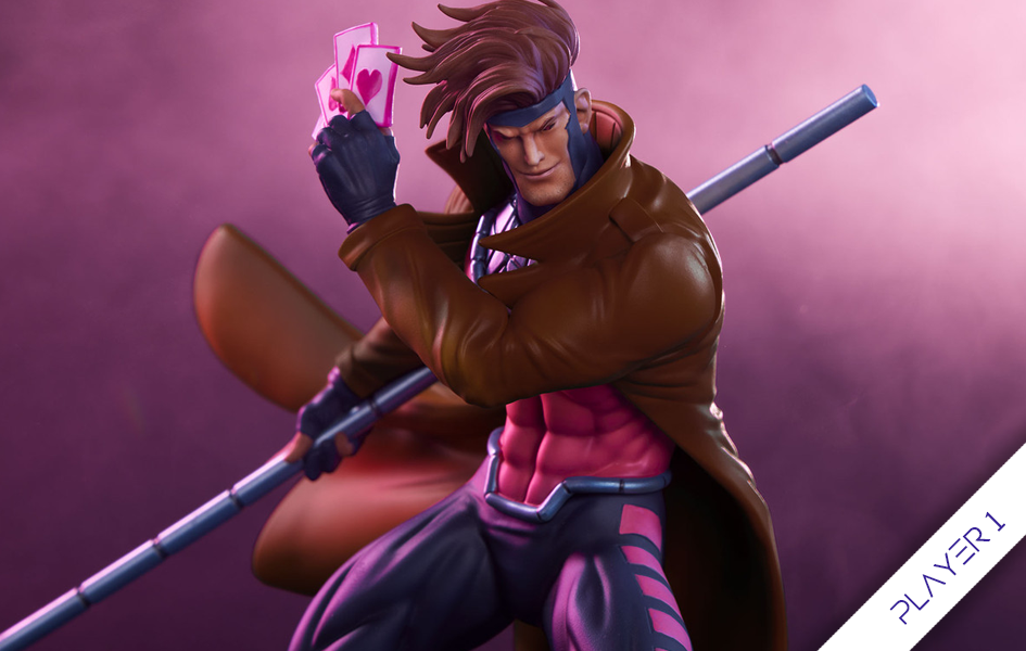 Marvel Gamerverse - Gambit (Player 1) 1/10 Scale Statue - Spec Fiction Shop