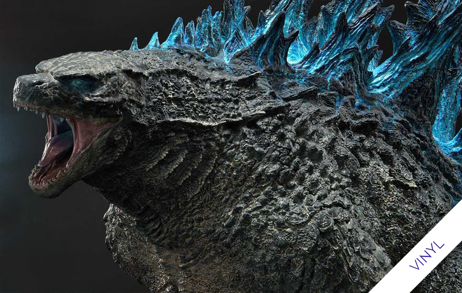 Godzilla vs. Kong - Heat Ray Godzilla (Vinyl Version) Statue - Spec ...