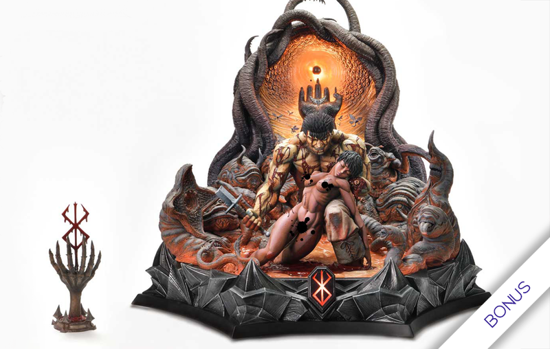 Berserk - Guts & Casca (Bonus) 1/4 Scale Statue - Spec Fiction Shop