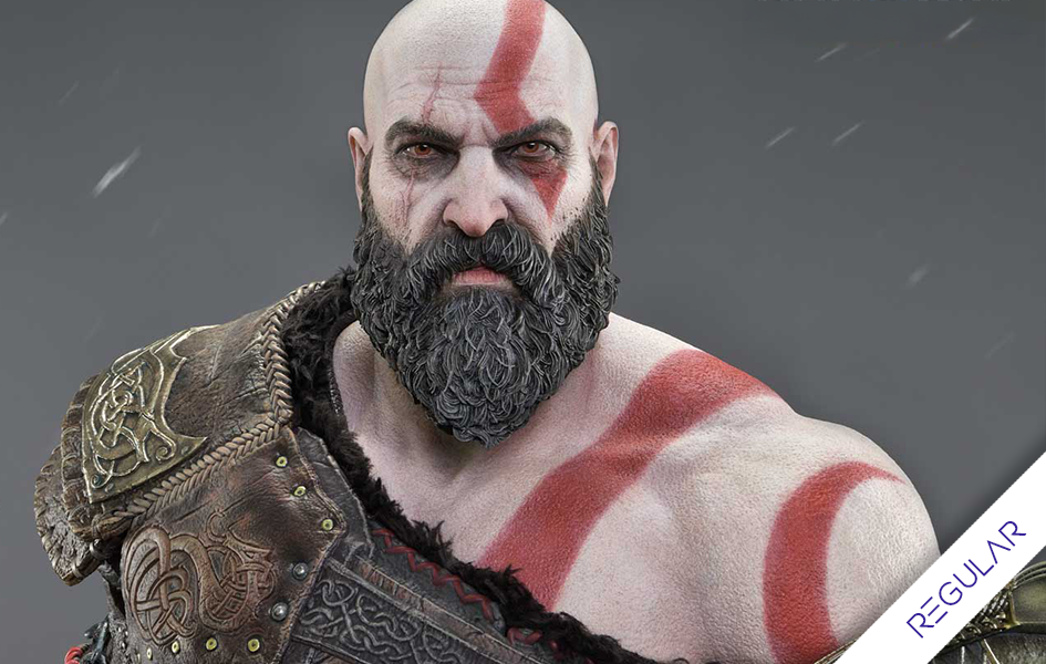 God of War: Ragnarok - Kratos (Regular) 1/3 Scale Statue - Spec Fiction ...