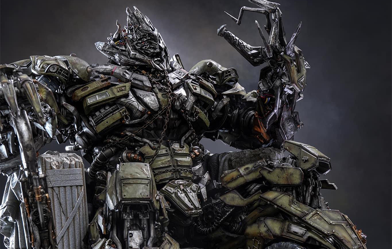 Megatron on Throne Statue - Spec Fiction Shop