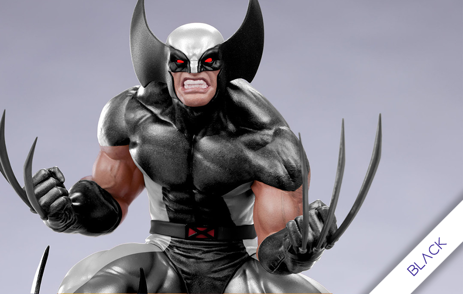 Marvel Gamerverse - Wolverine (Black Suit) 1/10 Scale Statue - Spec ...