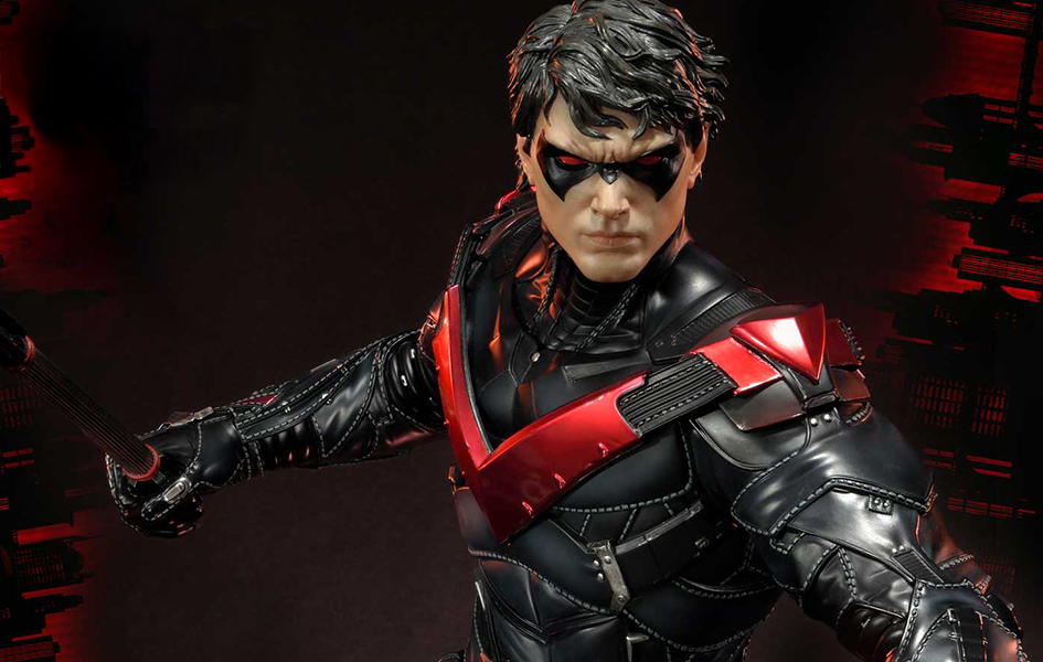 Batman: Arkham Knight - Nightwing (Red Version) 1/3 Scale Statue - Spec ...