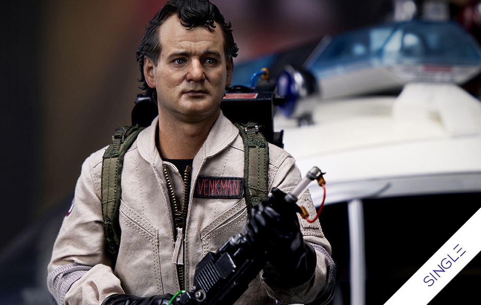 Ghostbusters - Dr. Peter Venkman (Single Pack ver. 2) 1/6 Scale Figure ...