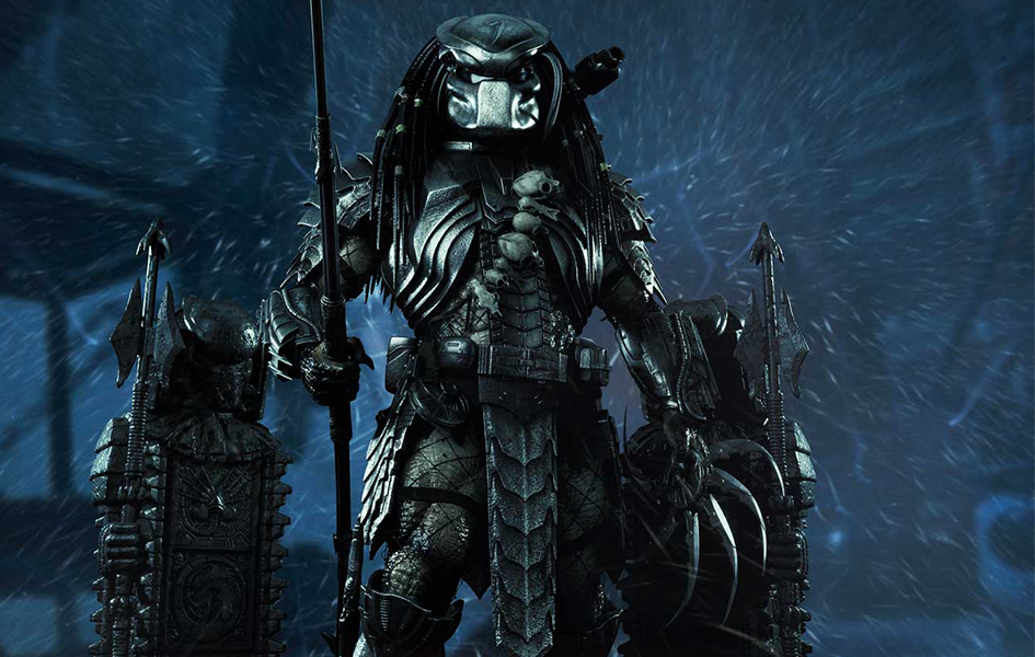 Ailen vs. Predator - Scar Predator (Regular Version) 1/3 Scale Statue ...