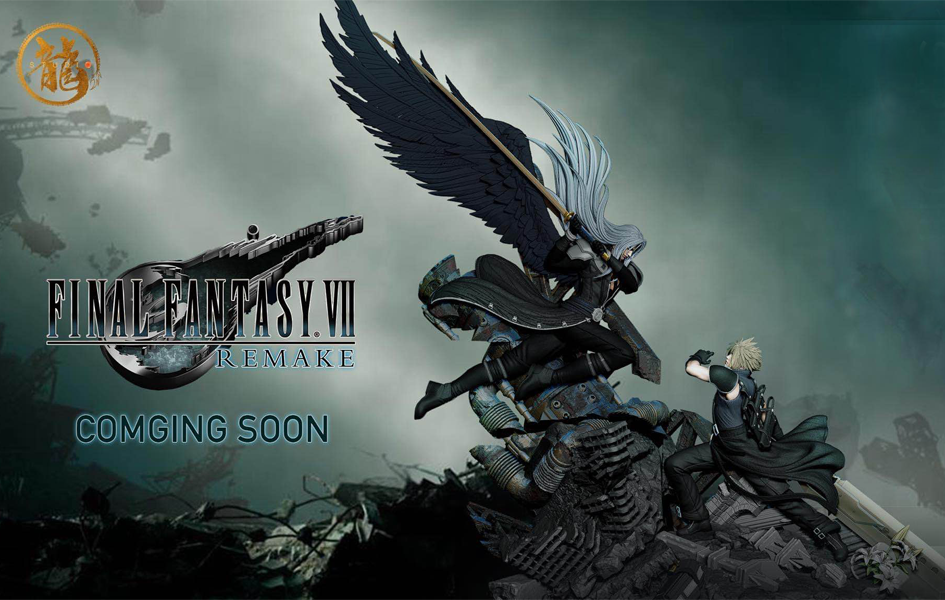 Final Fantasy VII Remake - Cloud vs. Sephiroth Statue - Spec Fiction Shop