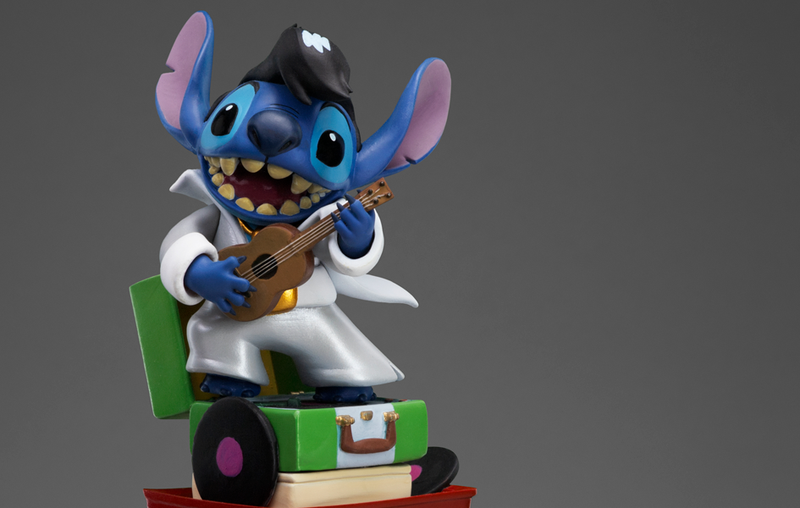Lilo & Stitch - Stitch King of Rock Art Scale 1/10 - Spec Fiction Shop