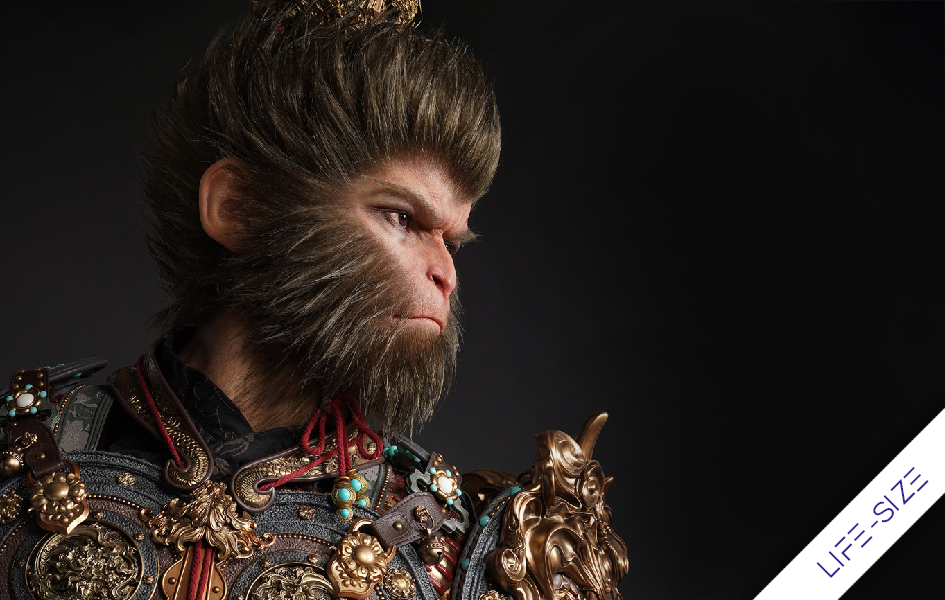 Black Myth: Wukong - Sun Wukong (Great Sage Armor Set) Life-Size Statu ...