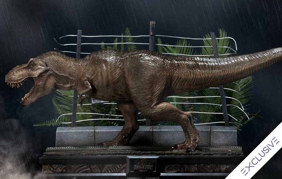 Jurassic Park - Tyrannosaurus Rex (EX Ver.) 1/15 Scale Statue - Spec ...