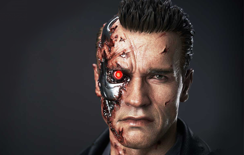 Terminator 2 - T-800 Endoskeleton (Regular Version) 1/3 Scale Statue ...