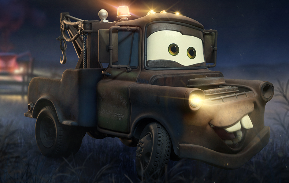 Cars - Tow Mater Art Scale 1/10 - Spec Fiction Shop
