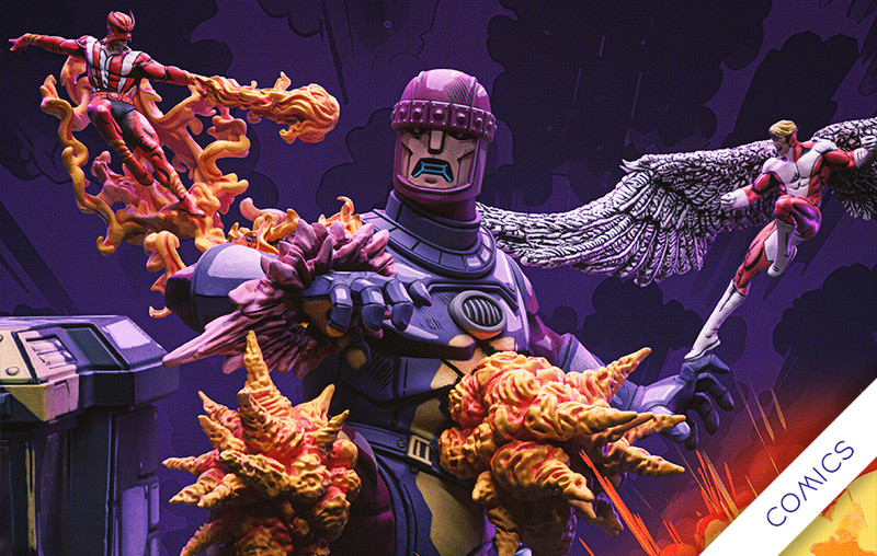 X-Men Danger Room B (Comics Color Variant) Demi Art Scale 1/20 - Spec ...