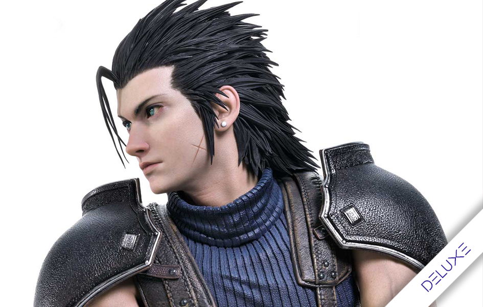 Final Fantasy VII: Rebirth - Zack Fair (Deluxe) 1/4 Scale Statue - Spec ...