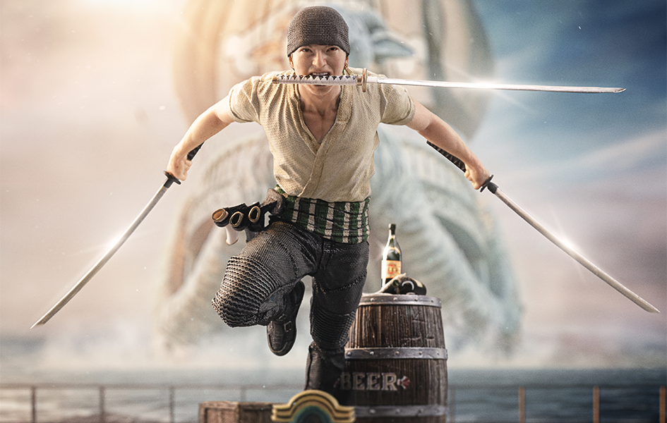 One Piece (Netflix) - Roronoa Zoro Art Scale 1/10 - Spec Fiction Shop