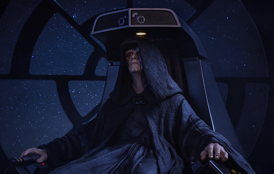 Emperor Palpatine on Throne 1/3 Scale Statue - Spec Fiction Shop