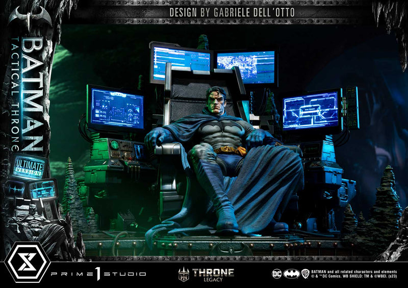 Batman Tactical Throne (Ultimate Bonus Version) 1/4 Scale Statue - Spec ...