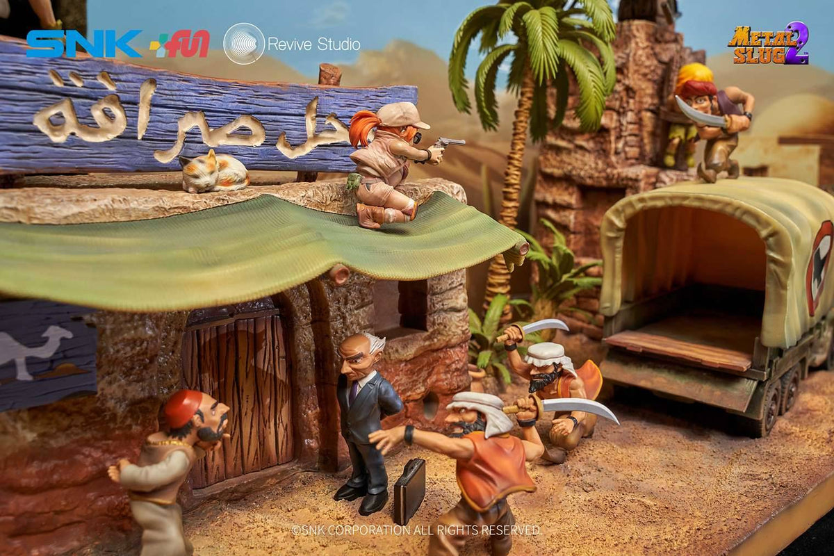 Metal Slug 2 - Mission 1 Diorama - Spec Fiction Shop