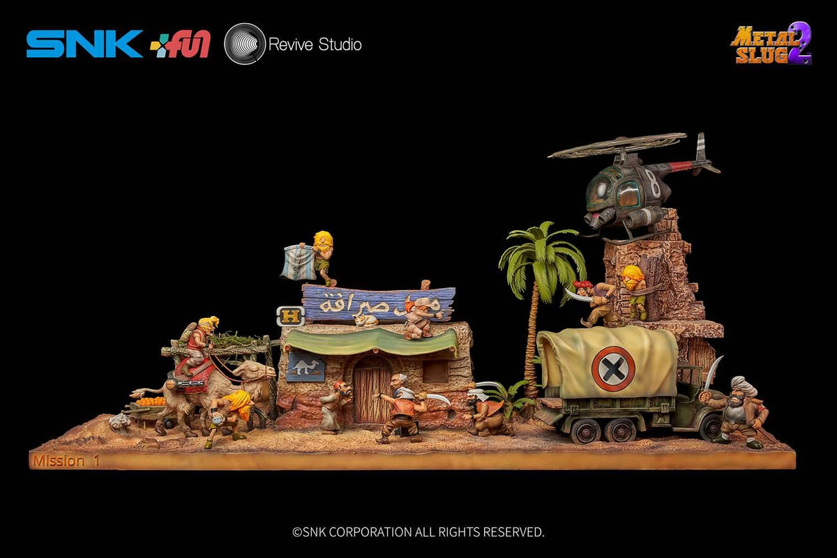 Metal Slug 2 - Mission 1 Diorama - Spec Fiction Shop
