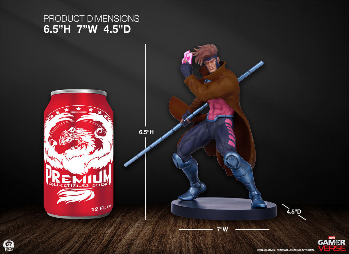 Marvel Gamerverse - Gambit (Player 1) 1/10 Scale Statue - Spec Fiction Shop