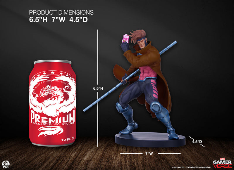 Marvel Gamerverse - Gambit (Player 1) 1/10 Scale Statue - Spec Fiction Shop
