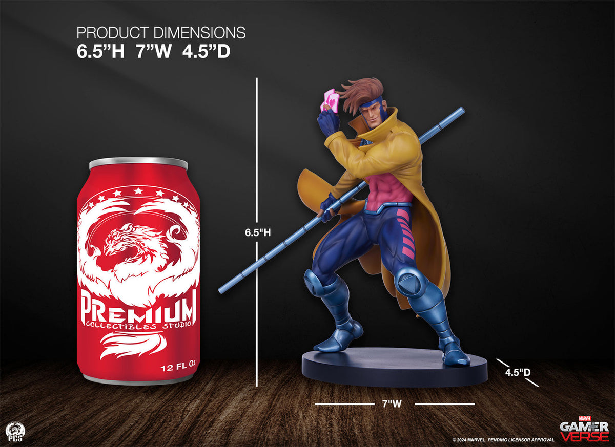 Marvel Gamerverse - Gambit (Player 2) 1/10 Scale Statue - Spec Fiction Shop