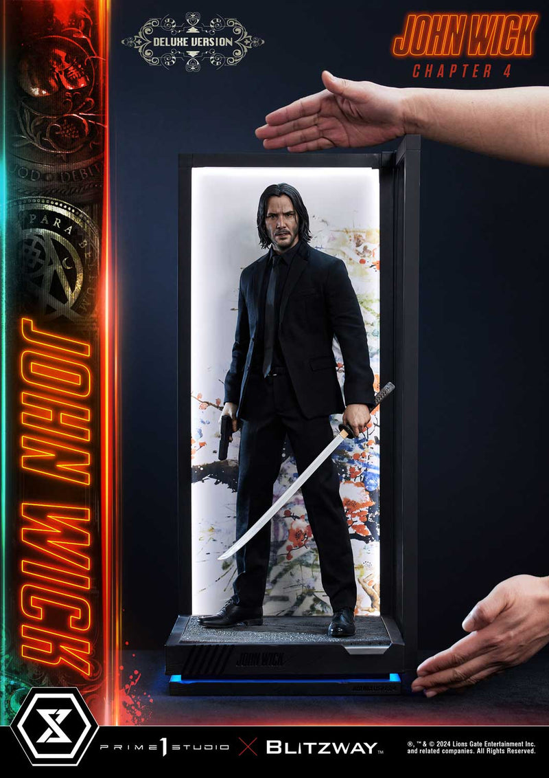 John Wick: Chapter 4 - John Wick (Deluxe Bonus) 1/4 Scale Statue - Spec ...