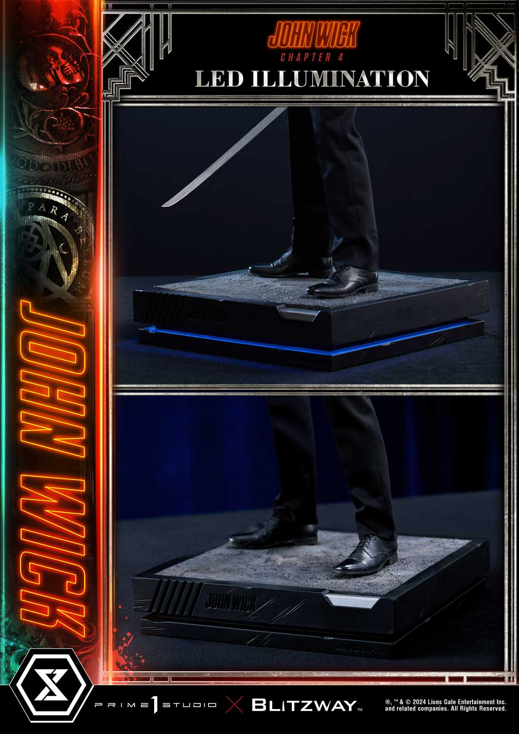 John Wick: Chapter 4 - John Wick (Regular) 1/4 Scale Statue - Spec ...