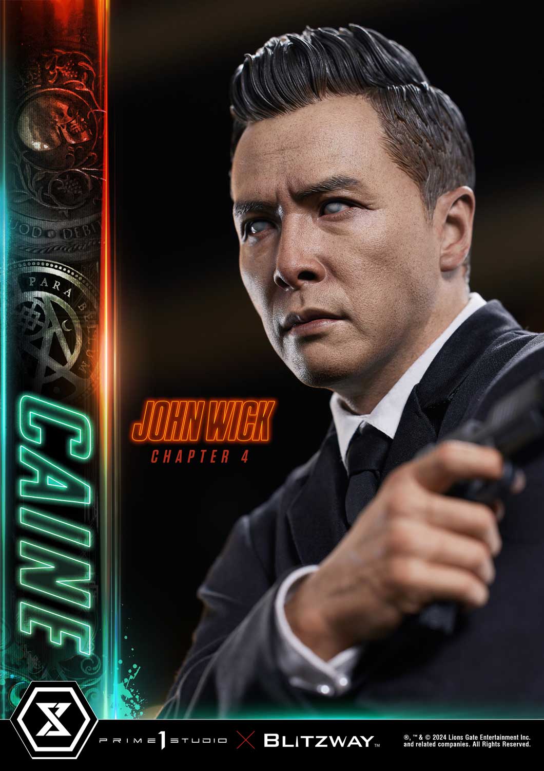 John Wick: Chapter 4 - Caine (Regular) 1/4 Scale Statue - Spec Fiction Shop