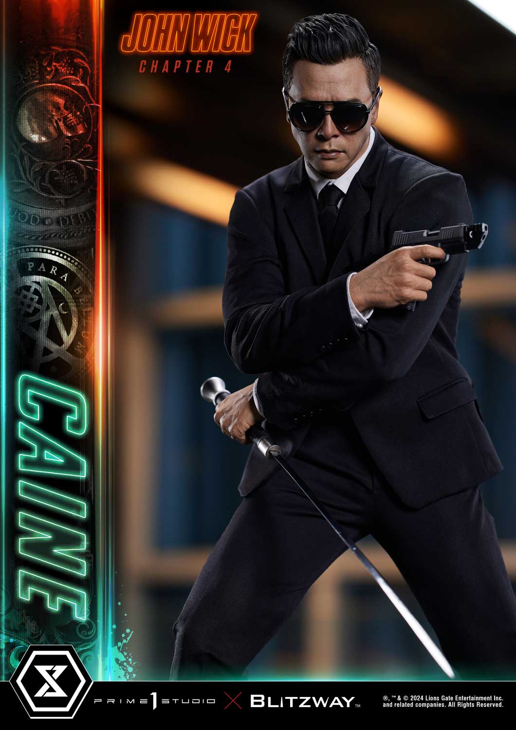 John Wick: Chapter 4 - Caine (Regular) 1/4 Scale Statue - Spec Fiction Shop